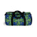 Hands & Toes Blue-Green Clover Leaf Duffel Hospital Bag