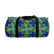 Hands & Toes Blue-Green Clover Leaf Duffel Hospital Bag