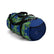 Hands & Toes Blue-Green Clover Leaf Duffel Hospital Bag